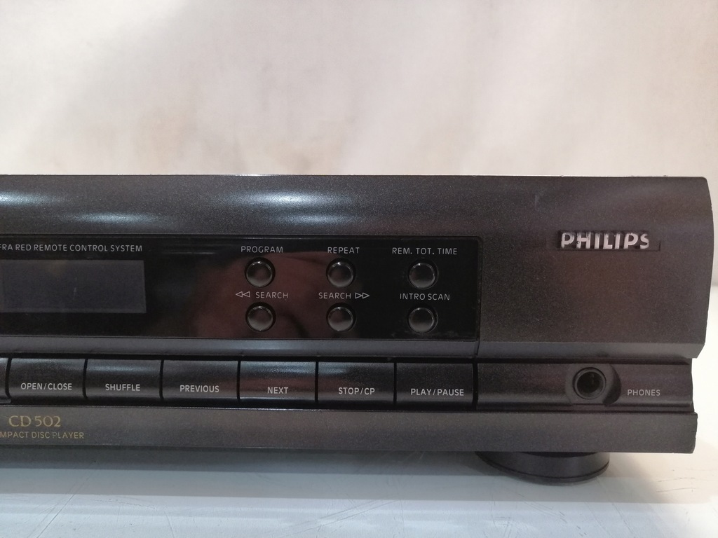 ODTWARZACZ CD PHILIPS CD 502 - 11124990821 - oficjalne archiwum Allegro