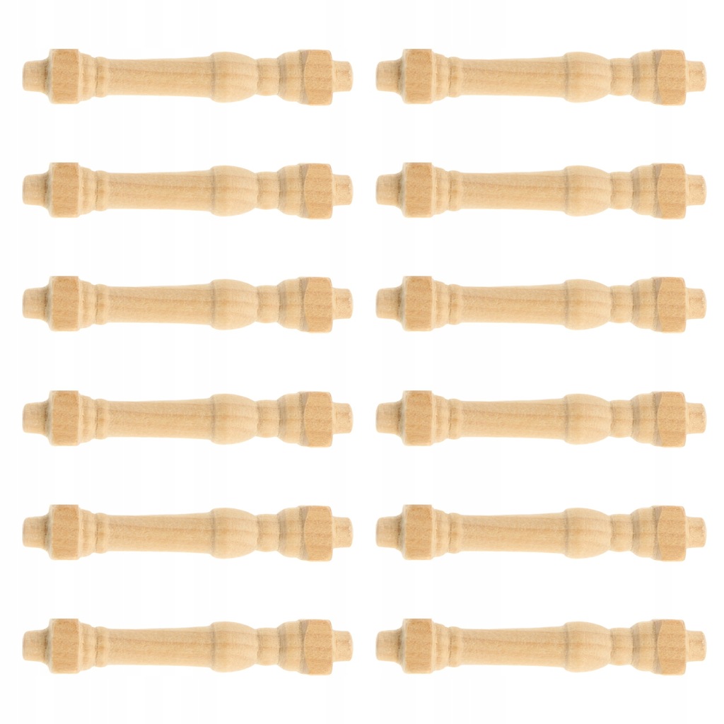 Railing Post Glass Wood Spindles Figurine Mini 12 - 14865576266 ...