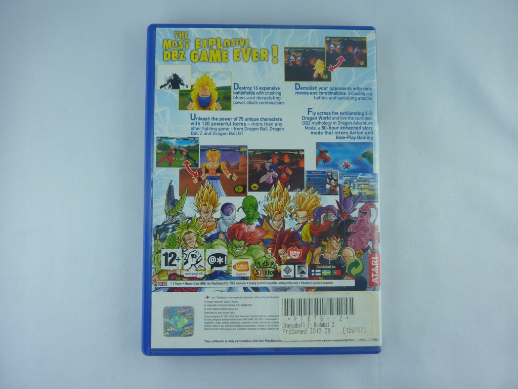 Купить DRAGON BALL Z BUDOKAI TENKAICHI 2 PS2: отзывы, фото и ...
