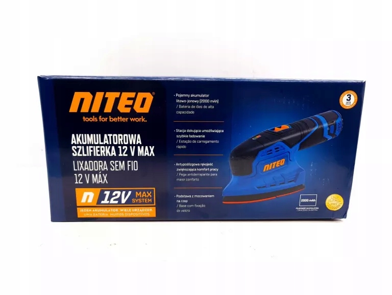 AKUMULATOROWA SZLIFIERKA 12V MAX NITEO - 14533542733 - oficjalne archiwum Allegro