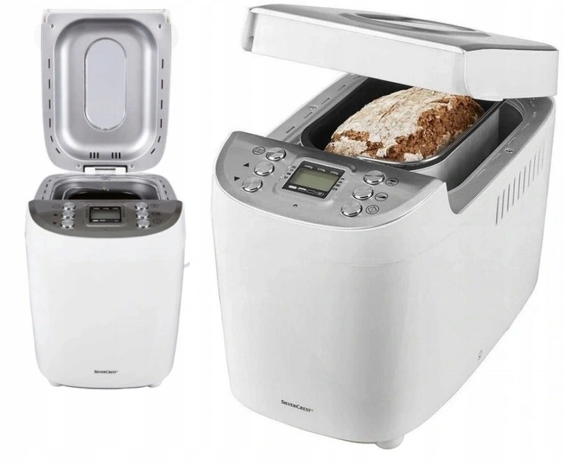 WYPIEKACZ AUTOMAT DO CHLEBA 850W SILVERCREST 29 - 11656615899 - oficjalne archiwum Allegro