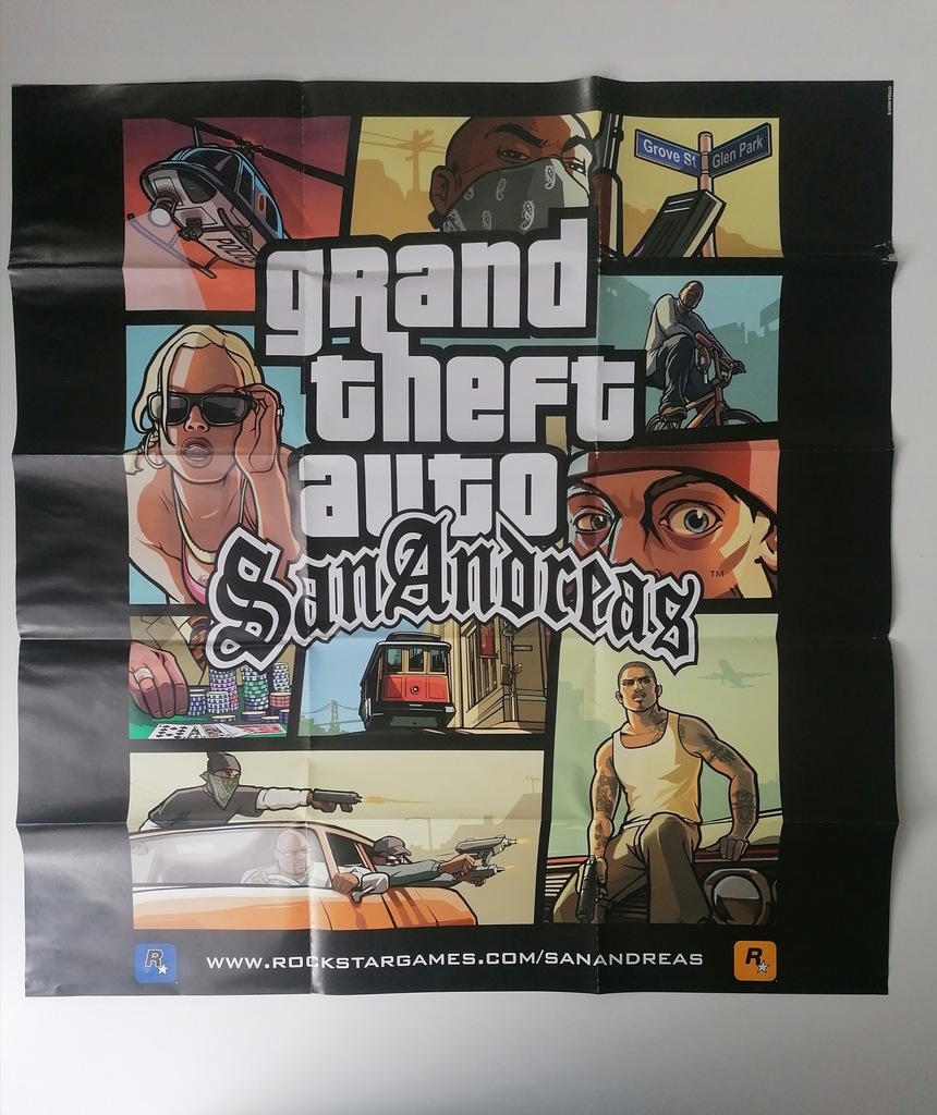 Купить GTA GRAND THEFT AUTO SAN ANDREAS + КАРТА PS2: отзывы, фото и ...