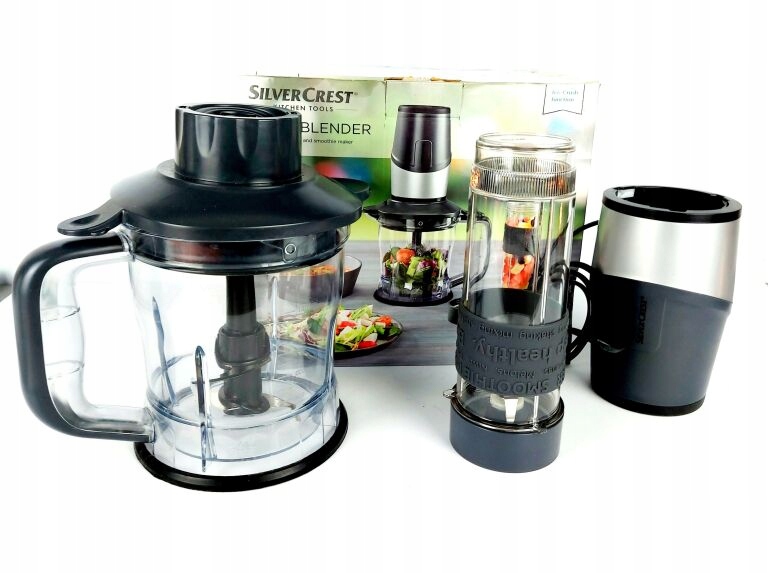 MULTI BLENDER SILVERCREST SSZ 500 A1 JAK NOWY ! - 11490087027 - oficjalne archiwum Allegro