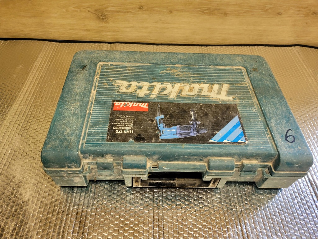 6 Makita HR 2470 młotowiertarka kufer - 12369832225 - oficjalne ...