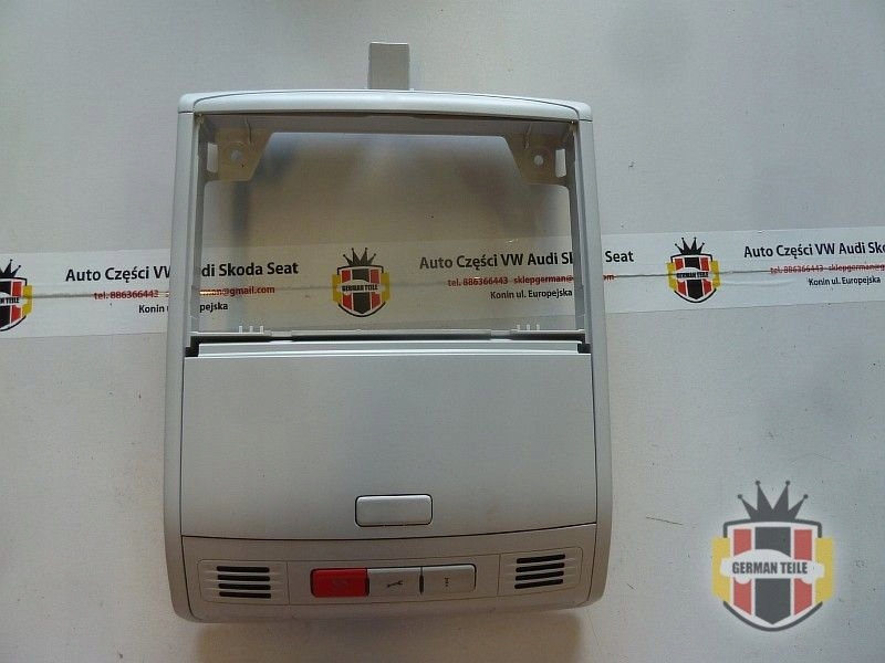 VW GOLF 7 RAMKA OŚWIETLENIA PODSUFITKI 5G0867489A - 12173374242 ...