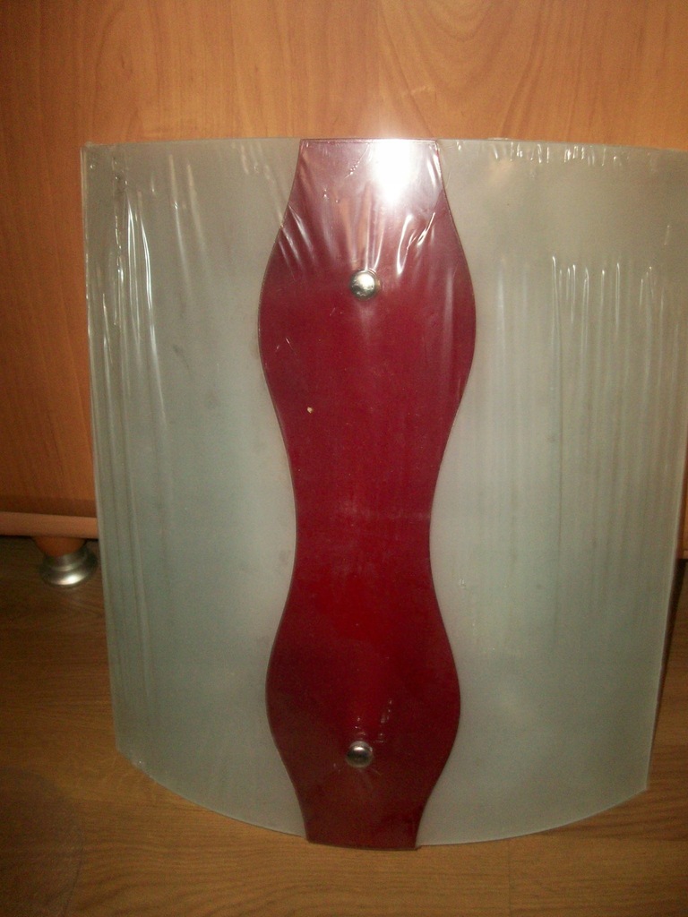 LAMPA sufitowa PLAFON mleczno-bordowy ALFA kinkiet - 7704592687 ...