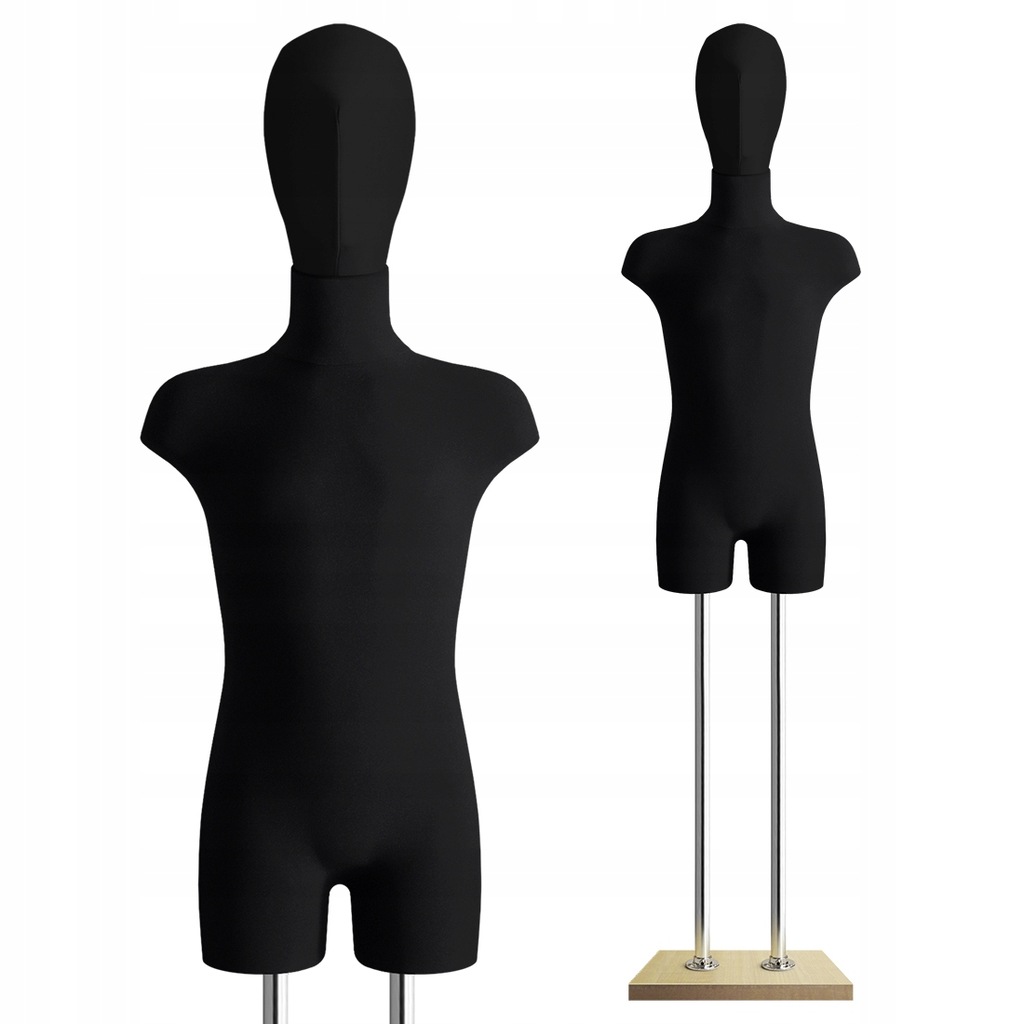 MANEKIN dziecięcy wystawowy z głową 10-12 lat B-1 - 12942532209 ...