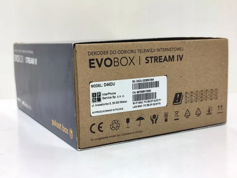 DEKODER EVOBOX STREAM IV POLSAT BOX #KOMPLET - 12717375102 - oficjalne archiwum Allegro