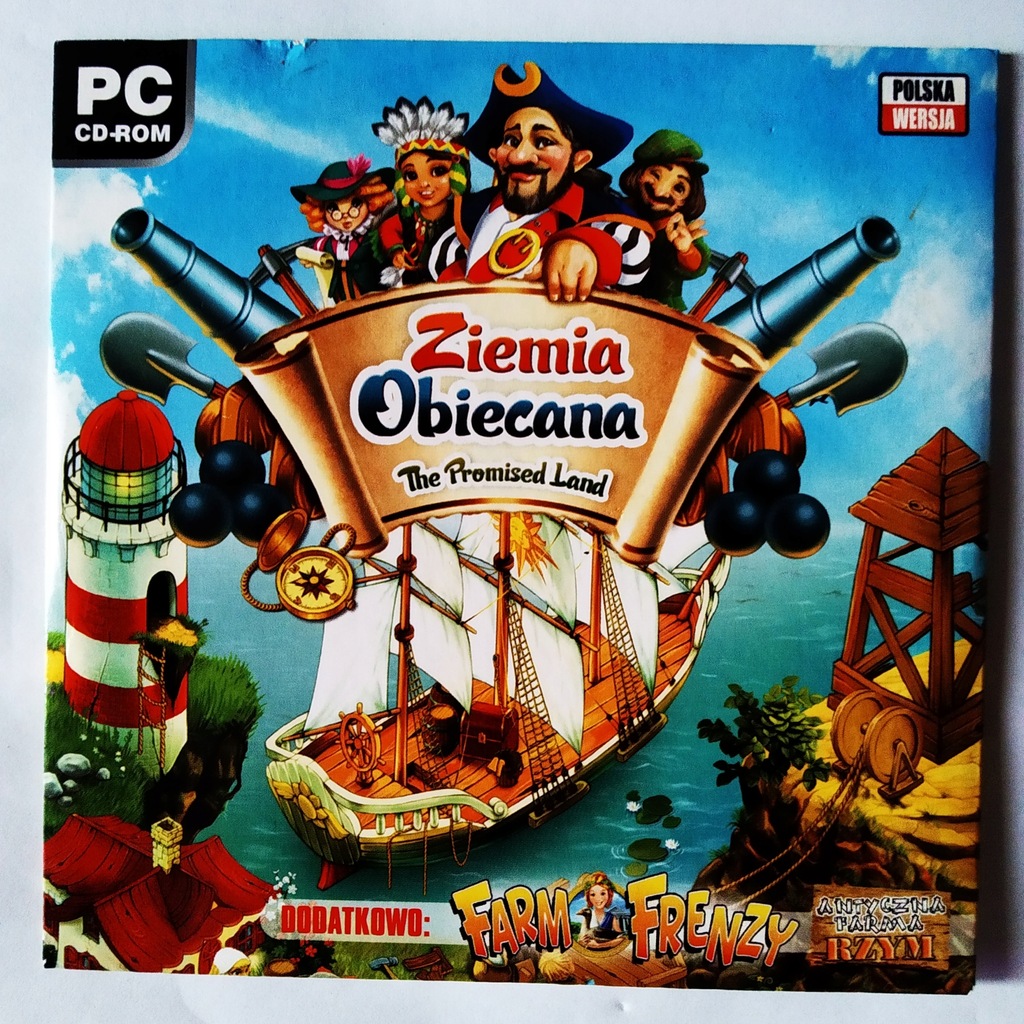 ZIEMIA OBIECANA | GRA STRATEGICZNA PO POLSKU NA PC - 11094347413 - oficjalne archiwum Allegro