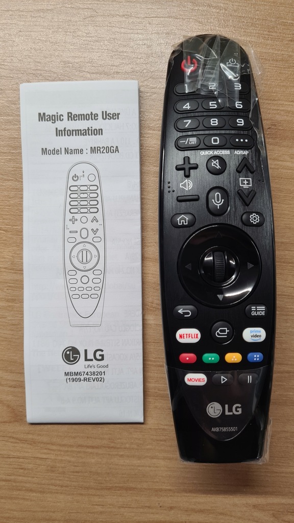 Pilot LG Magic Remote / AN-MR20 / WebOS - 11166022499 - oficjalne ...