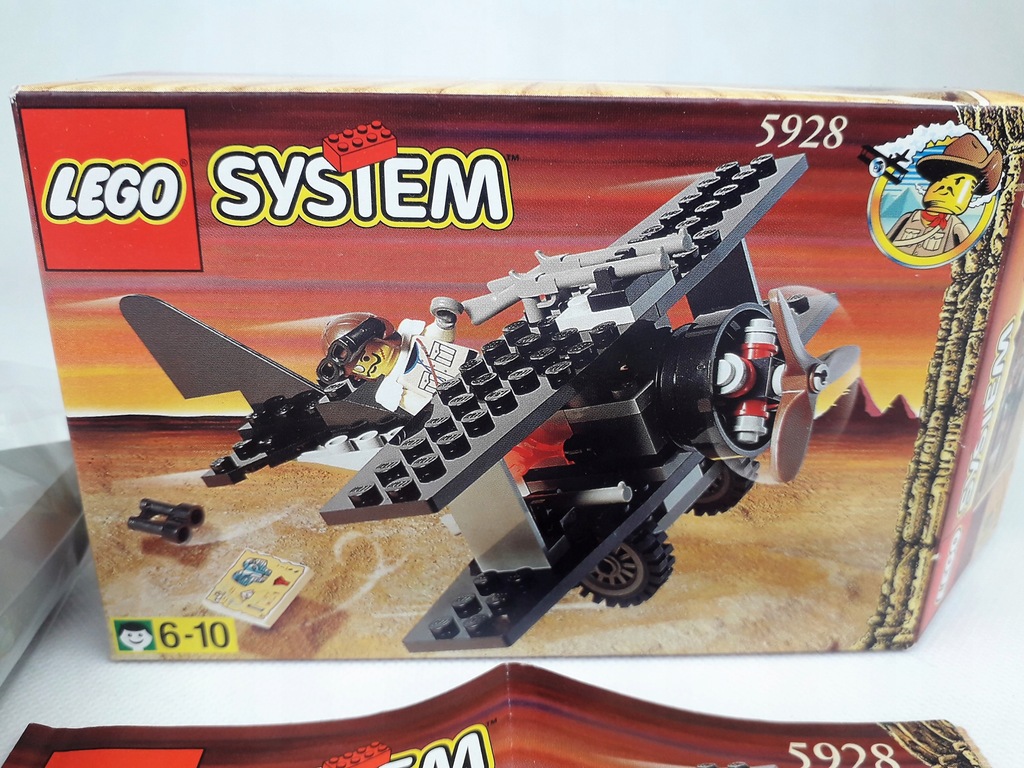 Lego System Adventures 5928 Bi-Wing Baron - 12324491821 - oficjalne ...