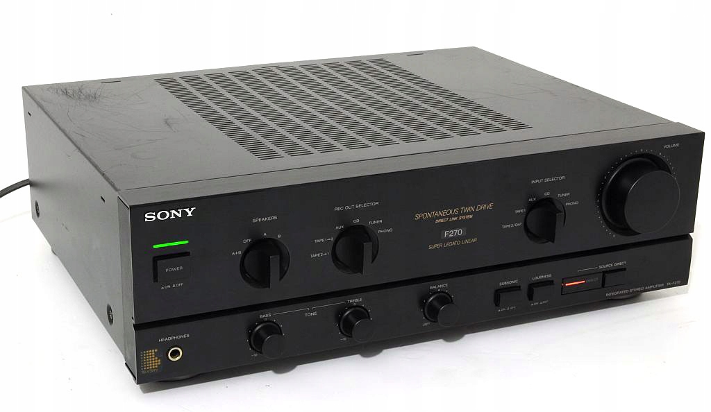 SONY TA-F270 SOLIDNY WZMACNIACZ STEREO ! - 12084030619 - oficjalne ...