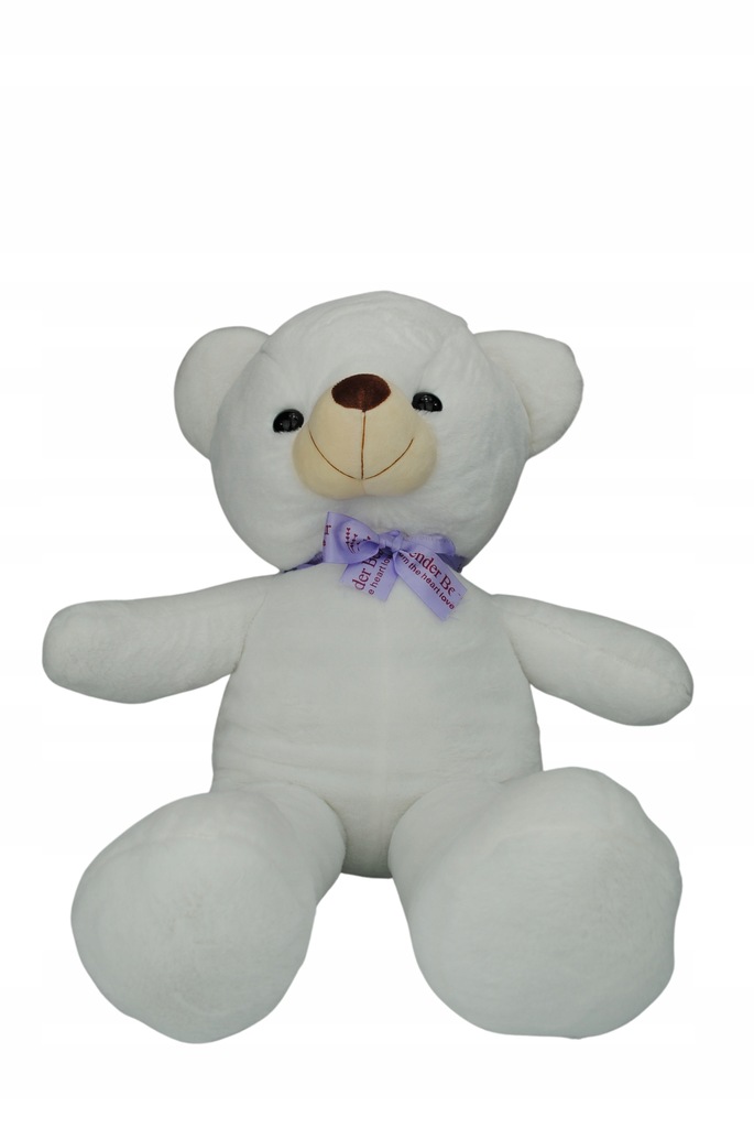 DUŻY PLUSZOWY MIŚ MASKOTKA XL 85cm NA DZIEŃ KOBIET - 13355189114 ...