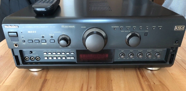 SA-AX7 Technics Amplituner AV Control Stereo 8 - 12324719691 - oficjalne archiwum Allegro
