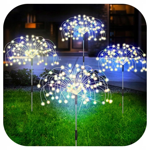 4SZT LAMPA SOLARNA OGRODOWA Dmuchawiec 150 ledów - 13716496101 - oficjalne archiwum Allegro