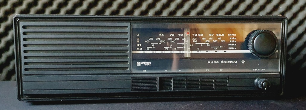 RADIO UNITRA ŚNIEŻKA 206 - 13834349445 - oficjalne archiwum Allegro