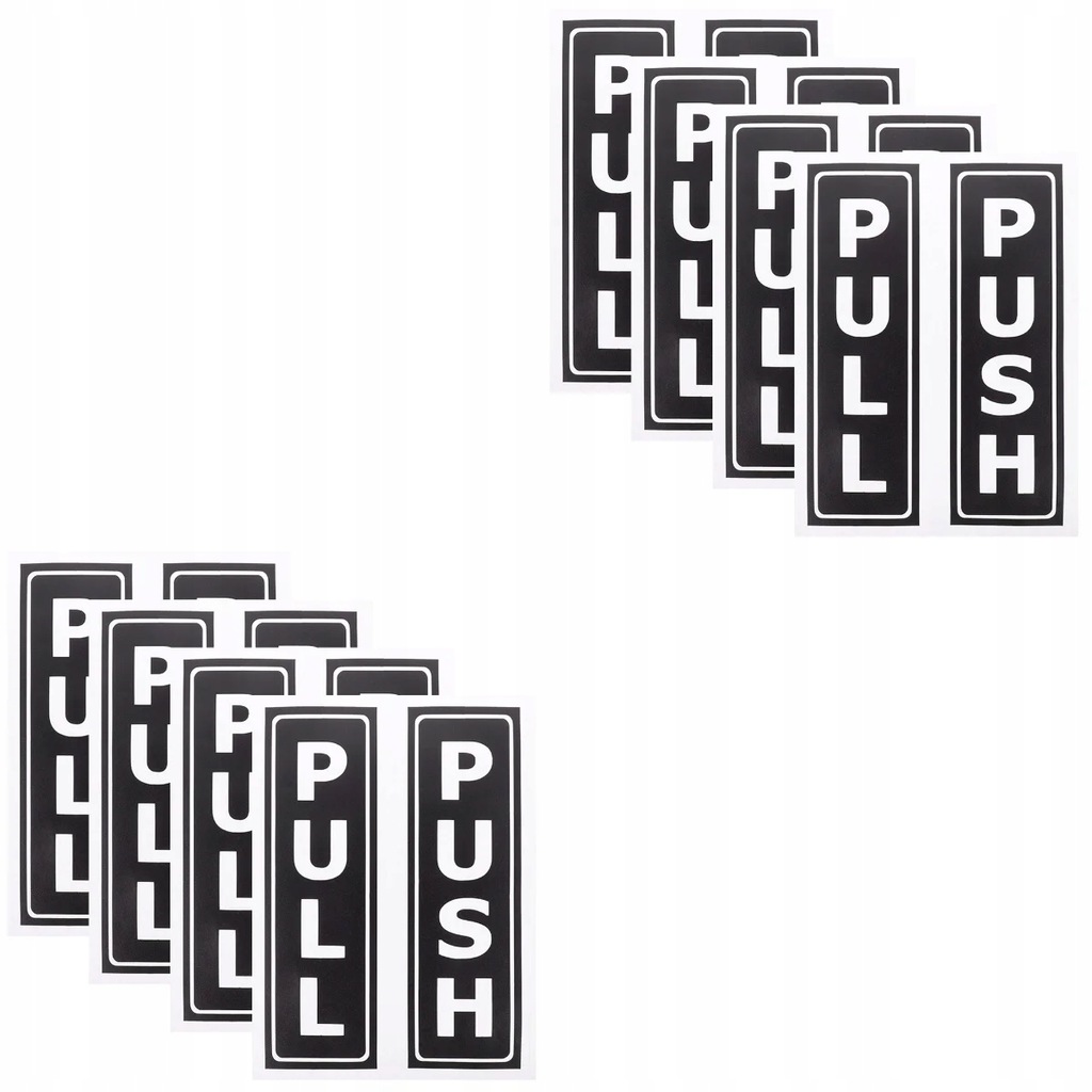 Sliding Door Logo Sticker Pull Push - 13833924486 - oficjalne archiwum ...