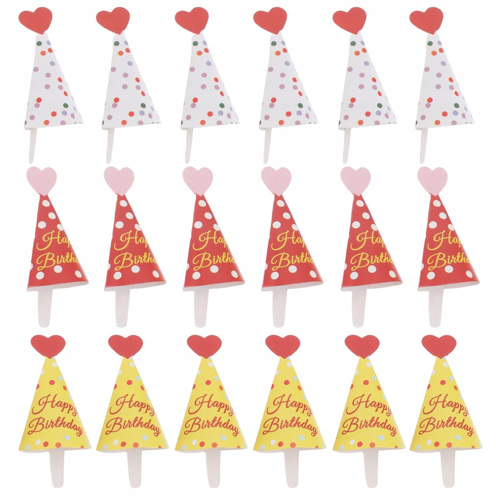 45 sztuk Nowość Ciasto Toppers Mini Urodziny - 12054438336 - oficjalne ...