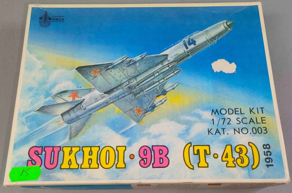 Sukhoi Su-9B (T-43) 1958 Unda 003 1/72 - 12749415356 - oficjalne ...