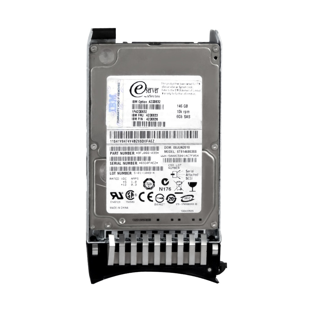 IBM 42D0633 146GB 10K SAS-2 2.5'' ST9146803SS - 11216006833 - oficjalne ...