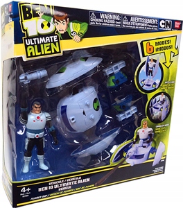 BANDAI BEN 10 ULTIMATE ALIEN VEHICLE PLUMBER SHIP - 7446173146 ...