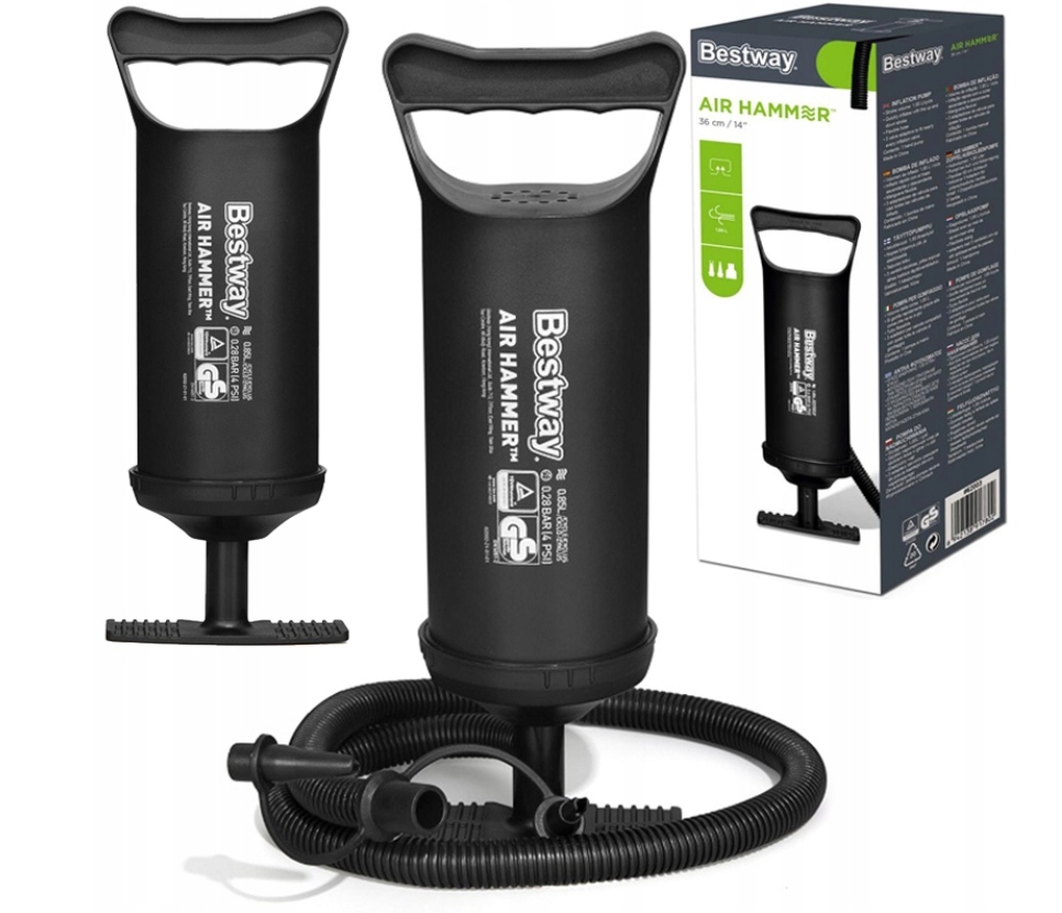 DUŻA POMPKA DO MATERACA DMUCHAŃCÓW BASENU BESTWAY - 12328117941 ...