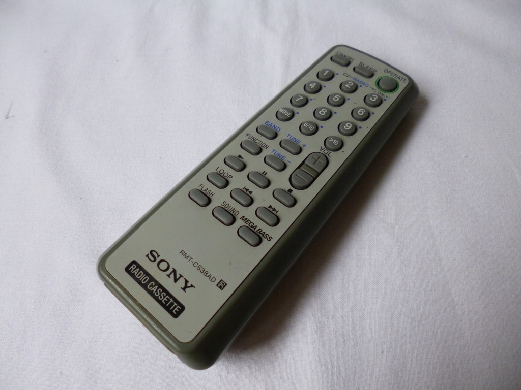 Sony RMT-CS38AD pilot audio radio boombox oryginał - 12634983737 ... Sony RMT-CS38AD pilot audio radio boombox oryginał - 12634983737 ...