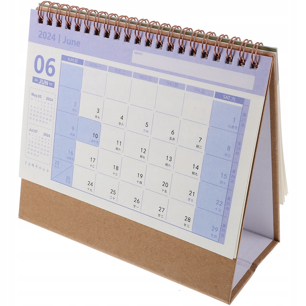 Small Desk Calendar 2024 Notepad Calendar-2024 - 13996741290 ...