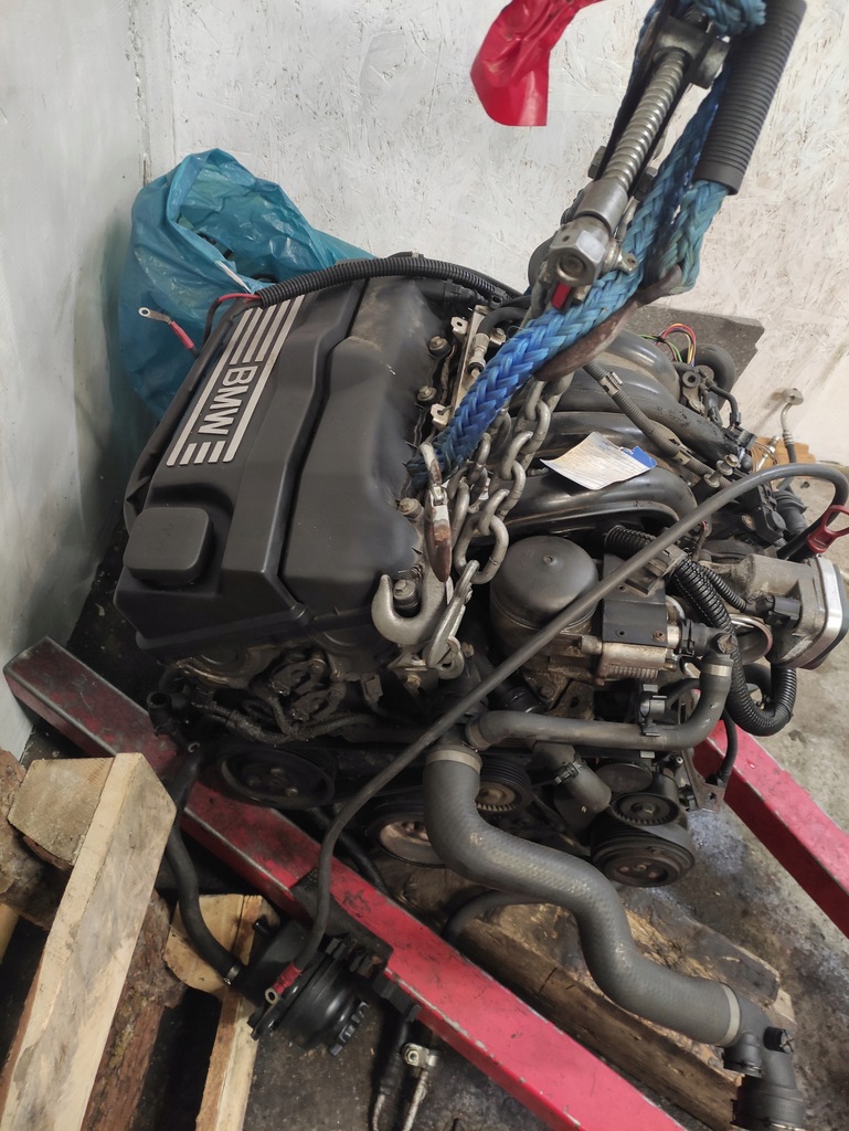 silnik kompletny Bmw e46 318i N42B20A NAGRANIE - 16163360493 ...