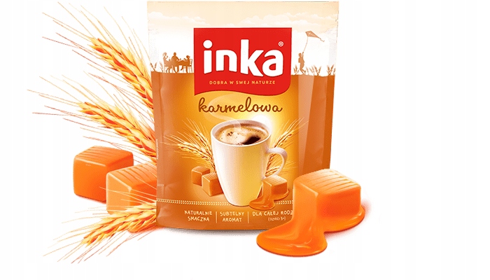 INKA KAWA ZBOŻOWA SMAKOWA KARMELOWA 200 g - 9162650904 - oficjalne ...