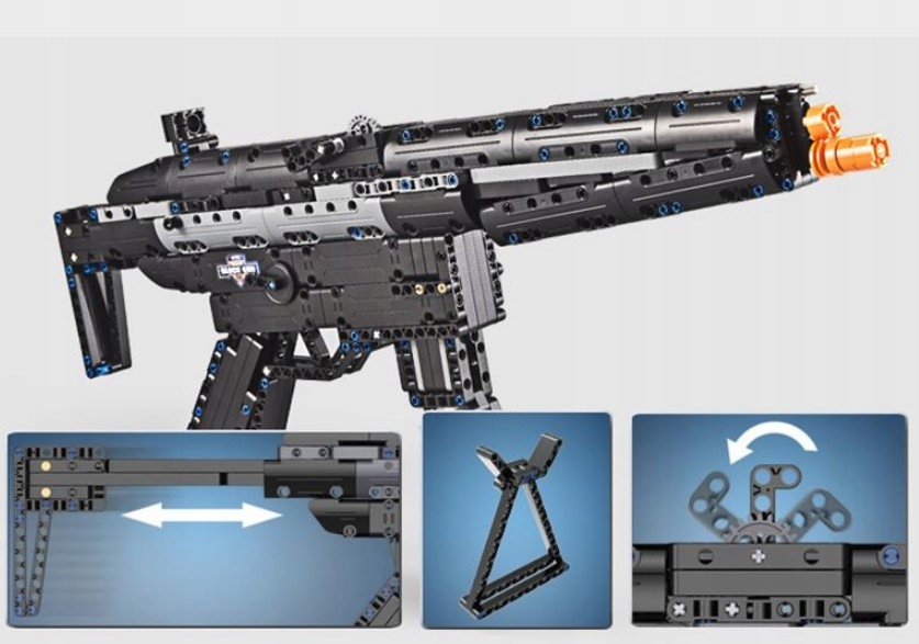 KLOCKI LEGO TECHNIC SNAJPERKA KARABIN MP5 *STRZELA - 11273354301 ...