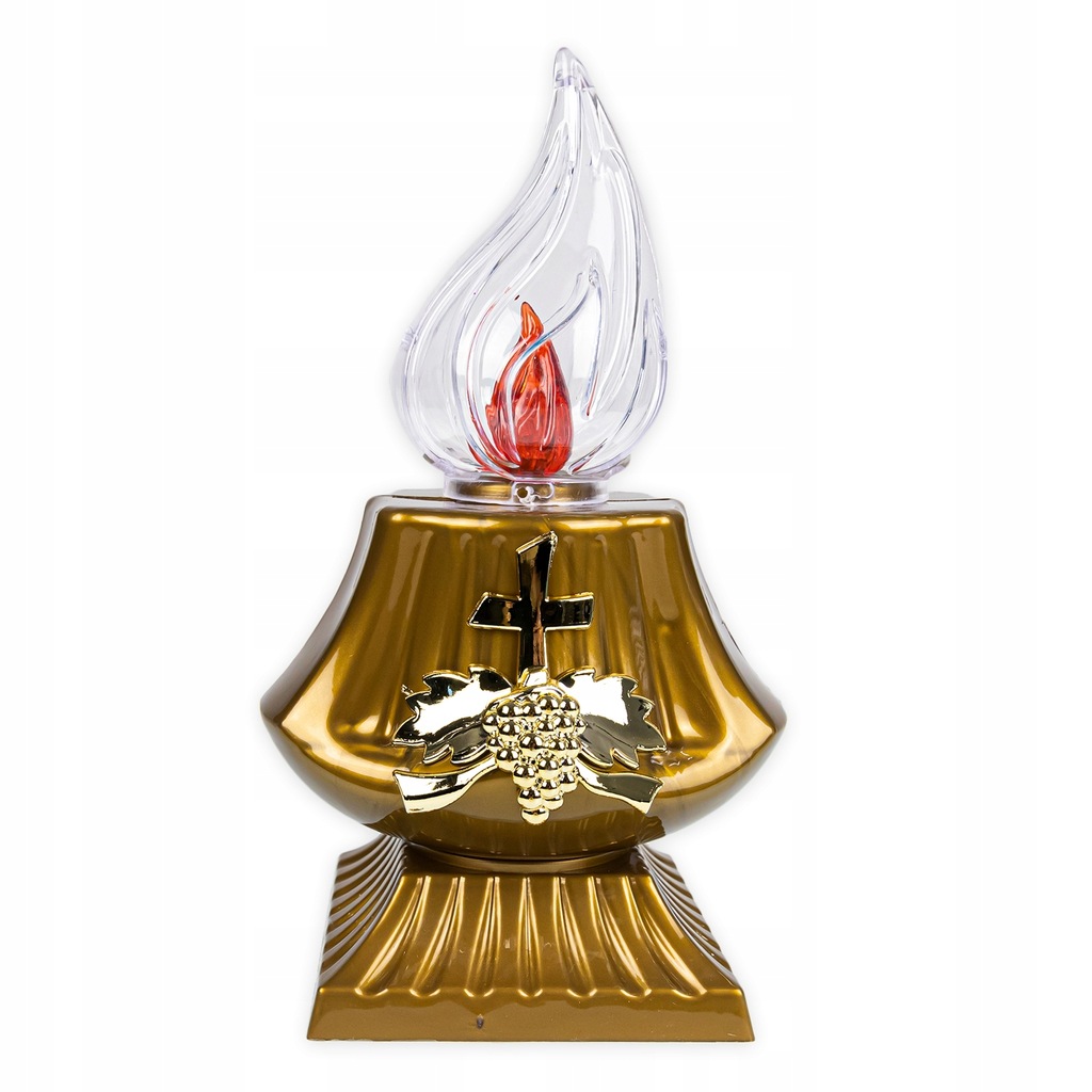 ELEKTRYCZNY ZNICZ LED ZNICZE NA BATERIE DEKORACJA - 12678191234 ...