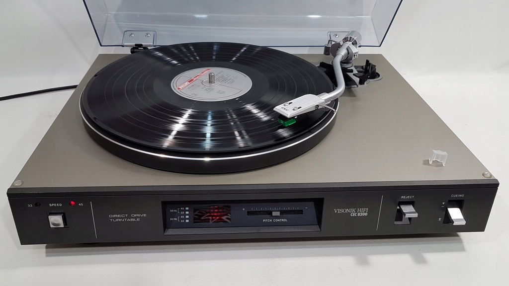 GRAMOFON CEC DD-8200 / NOWA AT95E / FULL SERWIS - 9711560663 - oficjalne archiwum Allegro