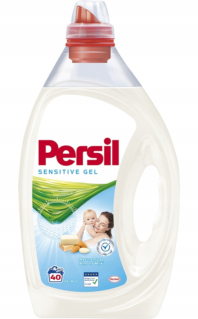 PERSIL Sensitive Gel 2l 40prań Hipoalergiczny - 13182559949 - oficjalne ...