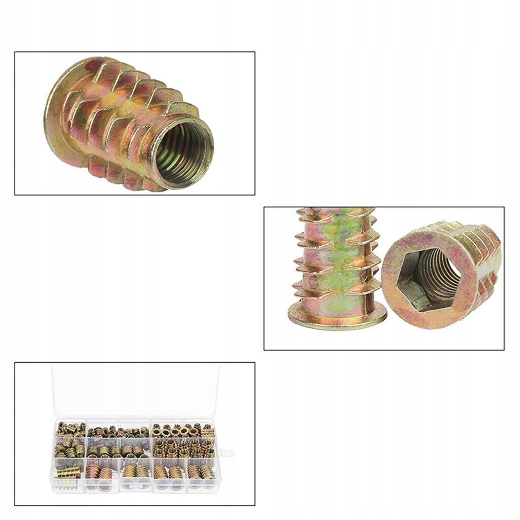 Nakrętki GWINTOWANA TULEJA M4 M5 M6 M8 M10 130SZT - 12434782228 - oficjalne archiwum Allegro