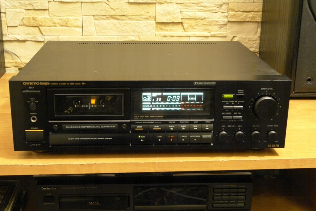 ONKYO INTEGRA TA-2570 # WYSOKI MODEL # 3 HEAD # - 7545159281 - oficjalne archiwum Allegro