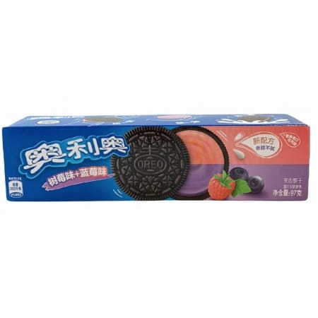 Oreo Blueberry Raspberry 97g - 12429543390 - oficjalne archiwum Allegro