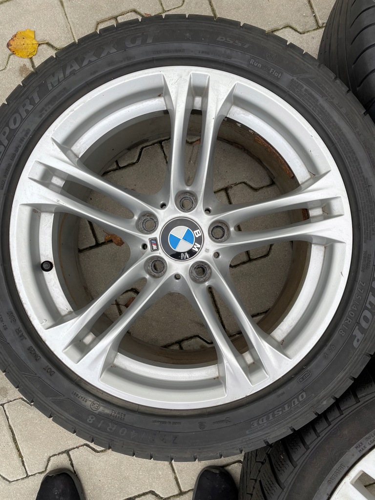 ORYGINALNE KOŁA FELGI 18 BMW F10 M PAKIET WZ 613 - 11413462837 ...