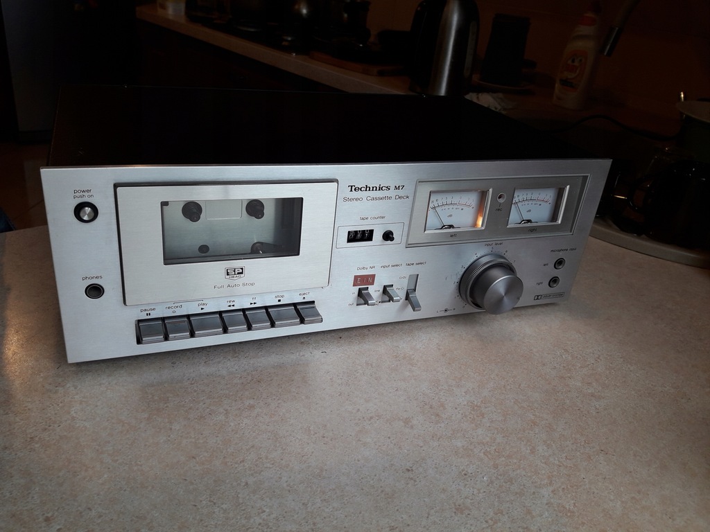 Magnetofon kasetowy Technics RS-M7 srebrny - 12615553729 - oficjalne ...