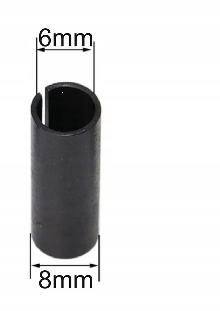 Tulejka Tuleja zaciskowa adapter redukcja 8-6mm - 9267529967 - oficjalne archiwum Allegro