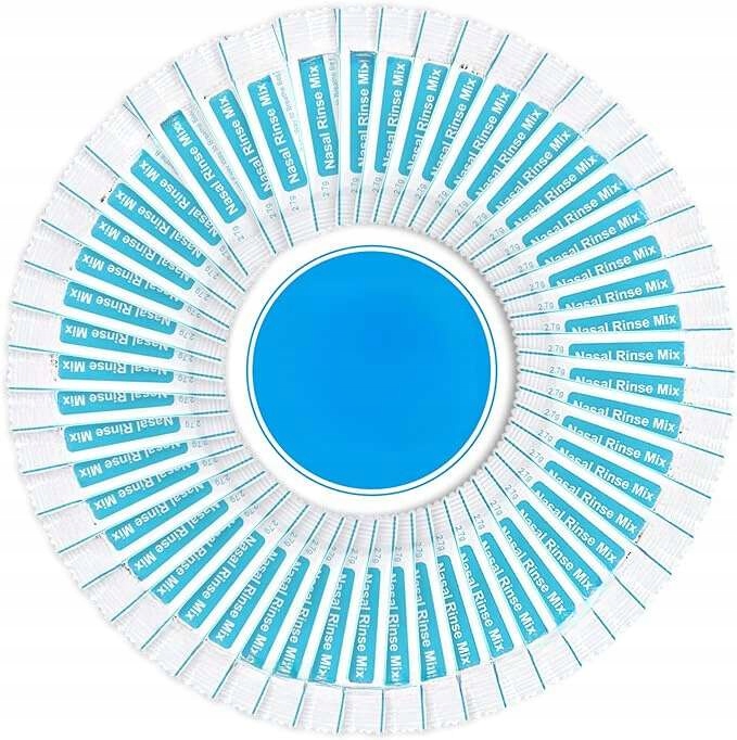 SÓL DO PŁUKANIA IRYGACJI NOSA BÓL ZATOK ALERGIA NIEŻYT NOSA 118 ...