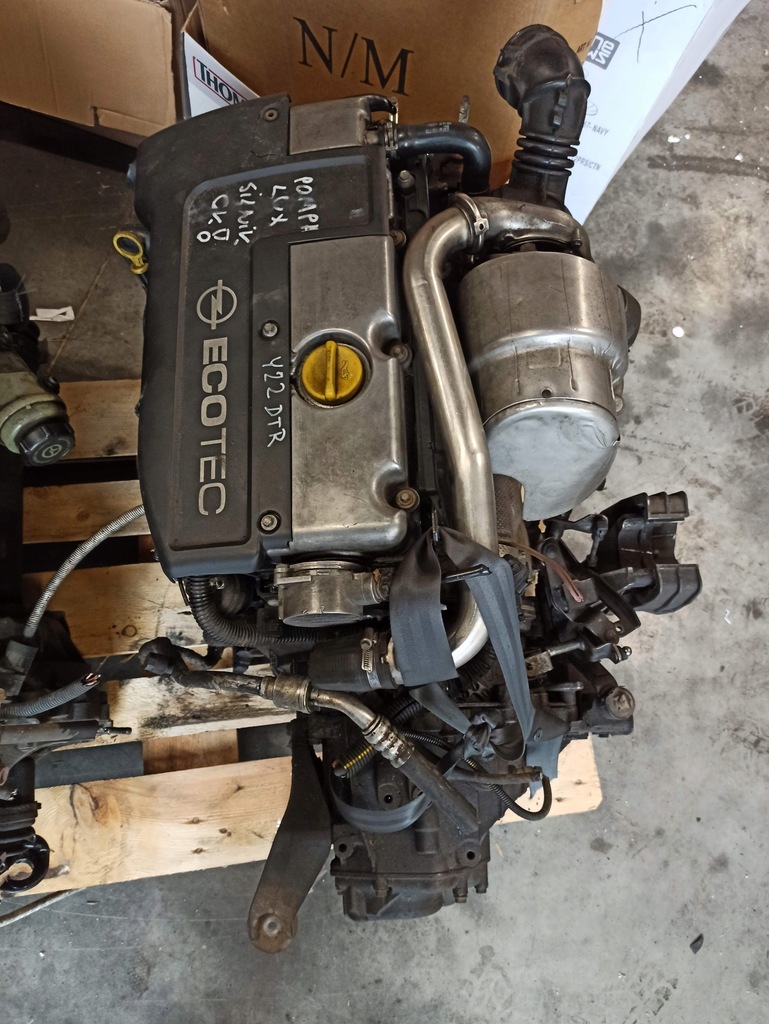 OPEL VECTRA C 2.2 DTI SILNIK Y22DTR SŁUPEK - 14250075330 - oficjalne ...