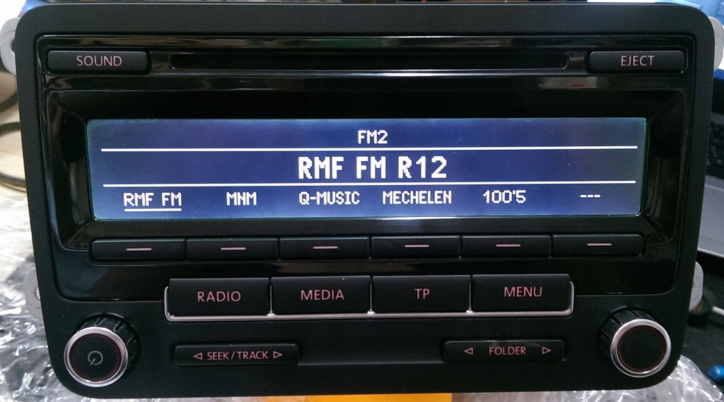 radio vw rcd-310 cd mp3 t5 new beetle caravelle t5 - 7648033757 ...