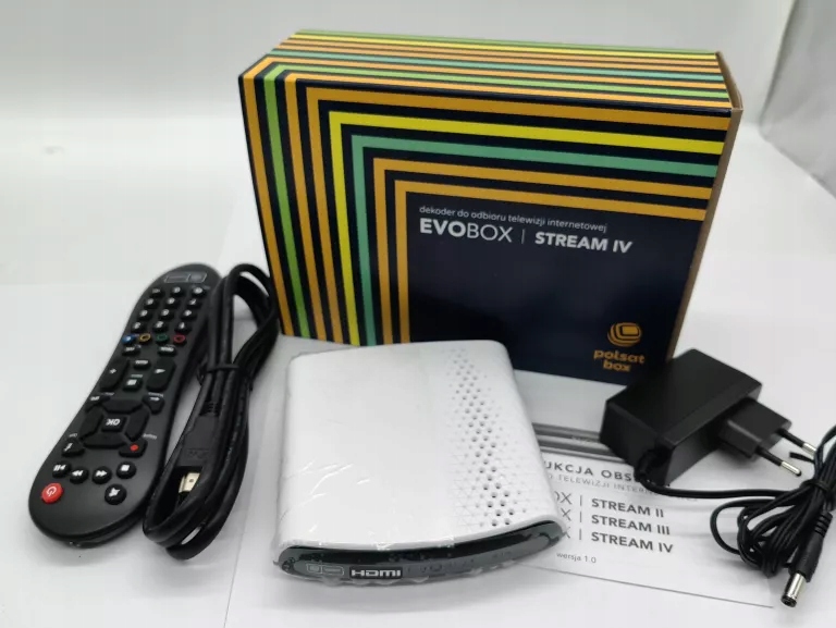 DEKODER EVOBOX STREAM IV D46DU - 14714455900 - oficjalne archiwum Allegro
