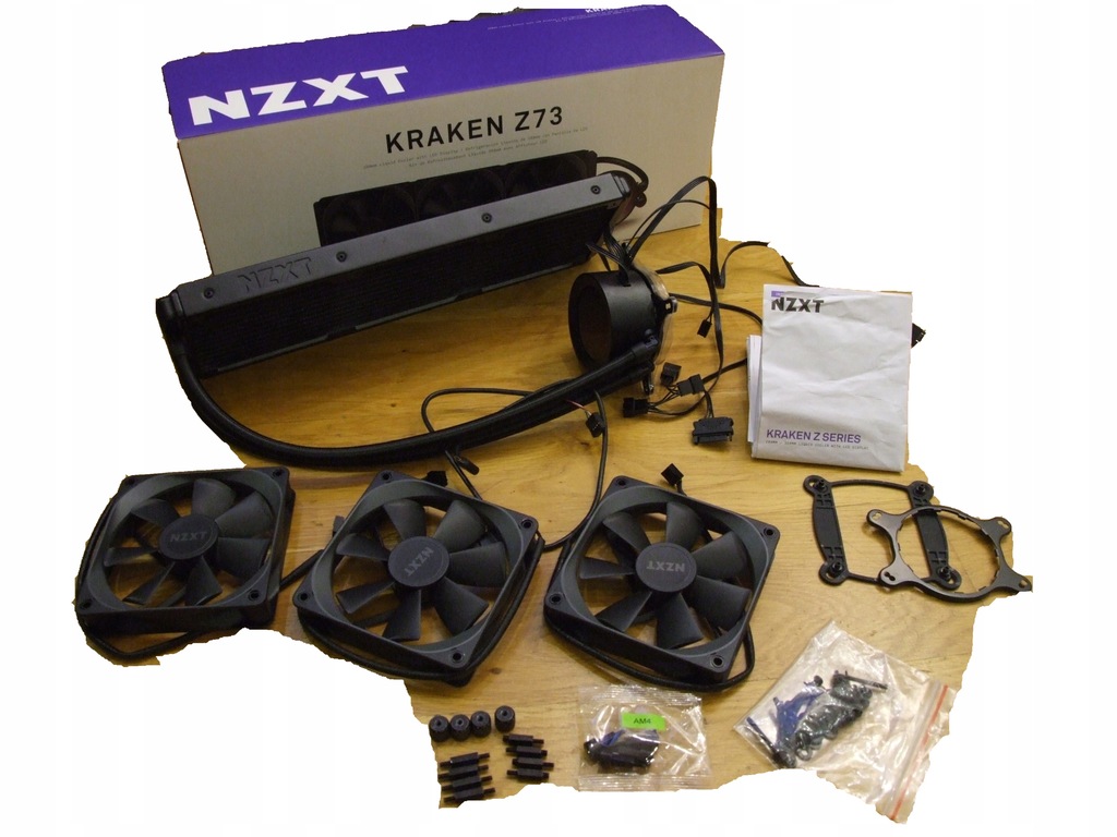 NZXT KRAKEN Z73 RL-KRZ73-01 @ LCD @BOX@KOMPLET #42 - 11259902280 ...