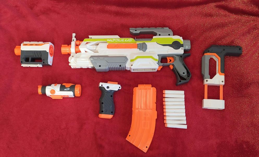 Hasbro Nerf Modulus Blaster ECS10 - elektryczny - 14014642568 ...