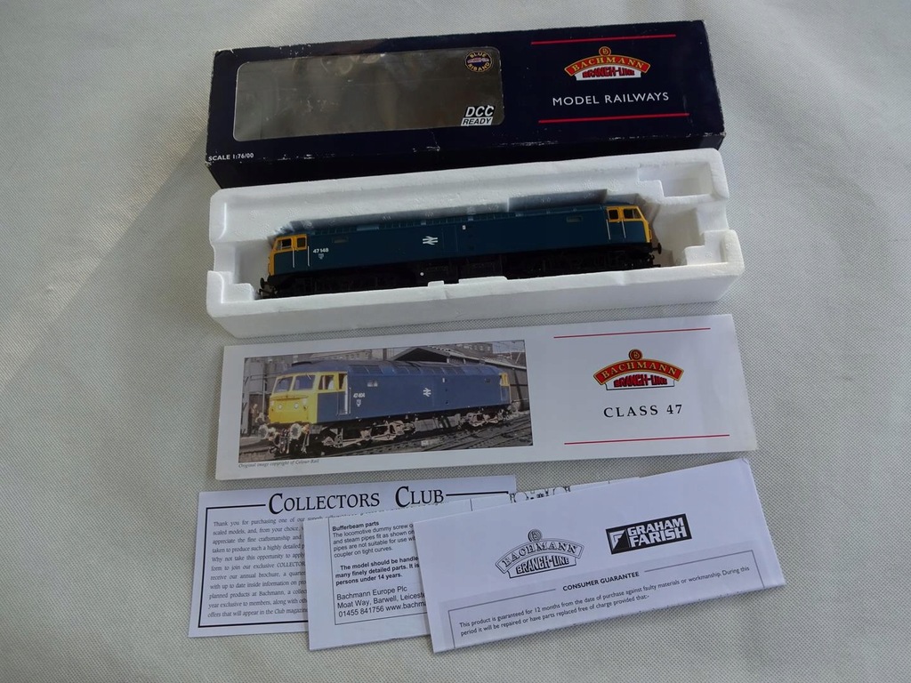 Kolejka Bachmann Branchline Class 47 - 14972483468 - oficjalne archiwum ...