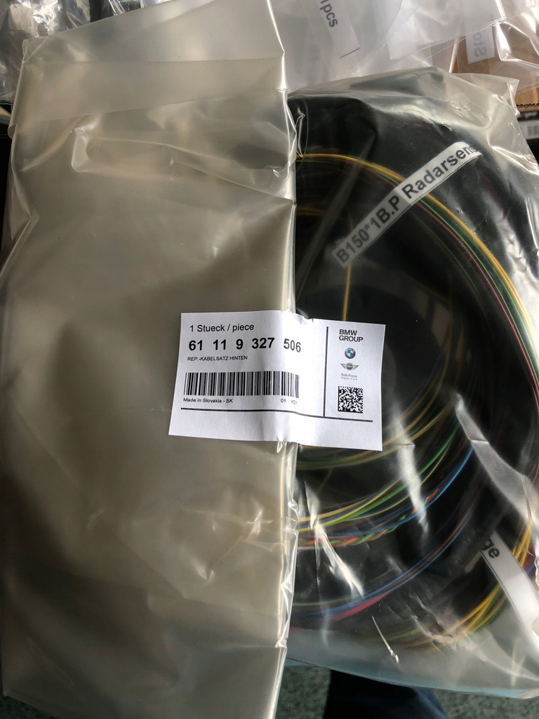 Zestaw naprawczy wiązki tylnej BMW 5GT F07 OE BMW - 7533980405 ...