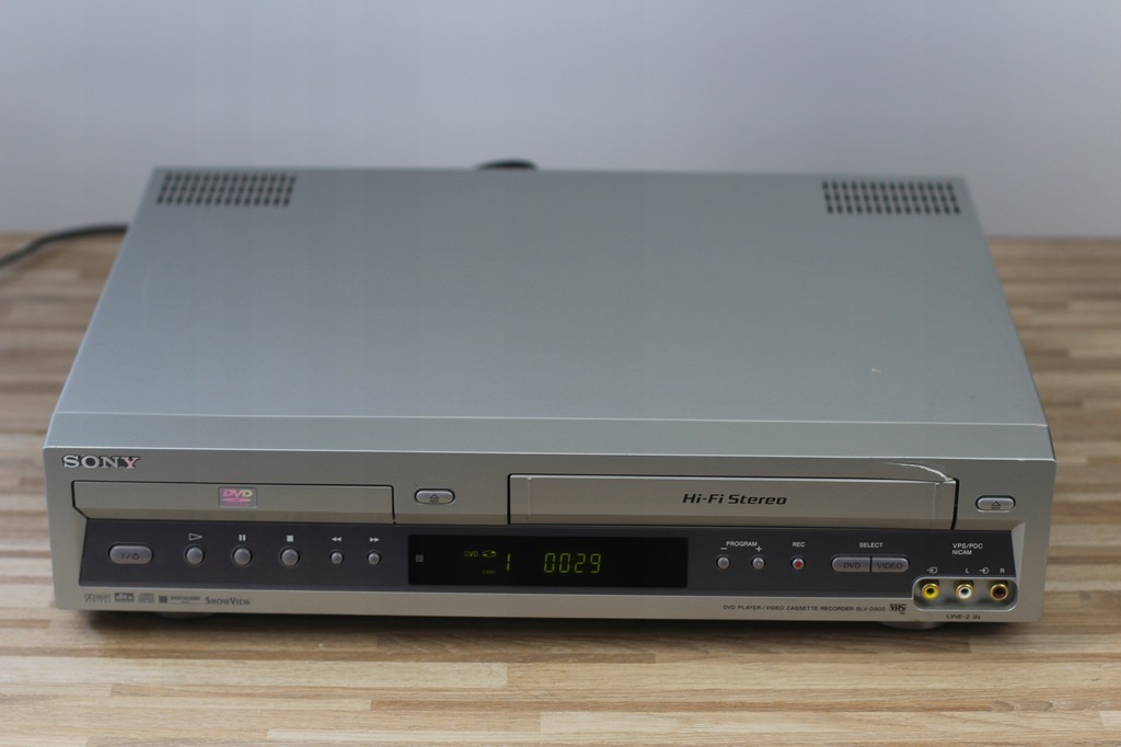 Magnetowid VHS Sony SLV-D900 , opis - 16587475520 - oficjalne archiwum Allegro