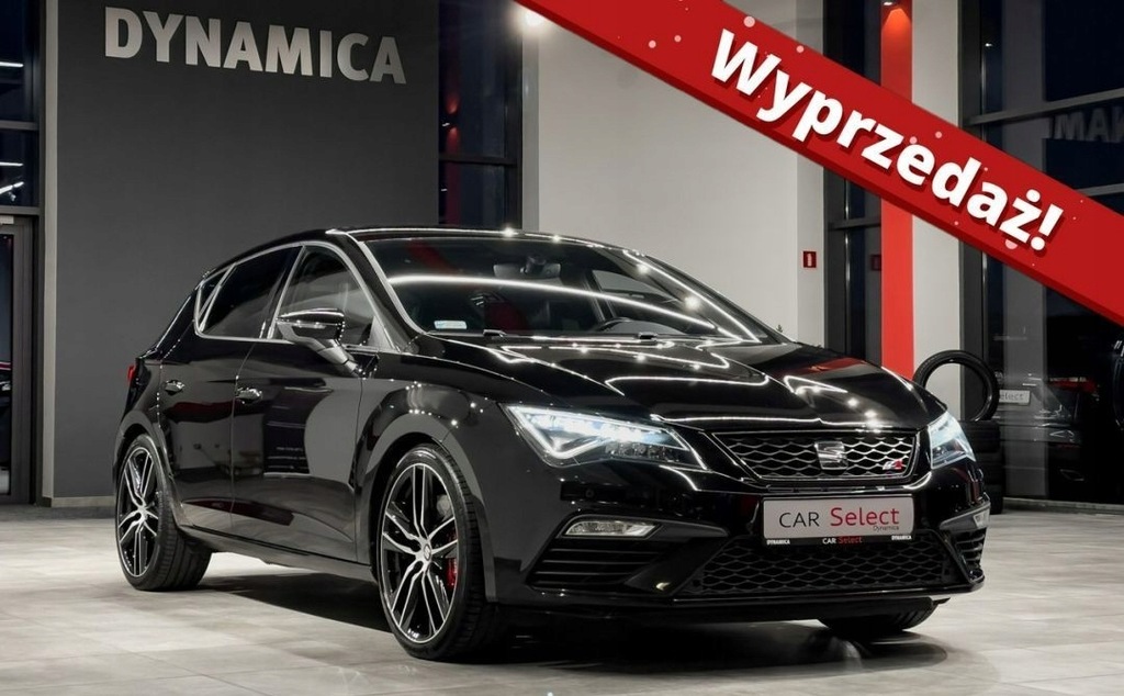 Seat Leon Cupra 300 DSG, salon PL, pelen serwi... - 12995581578 ...